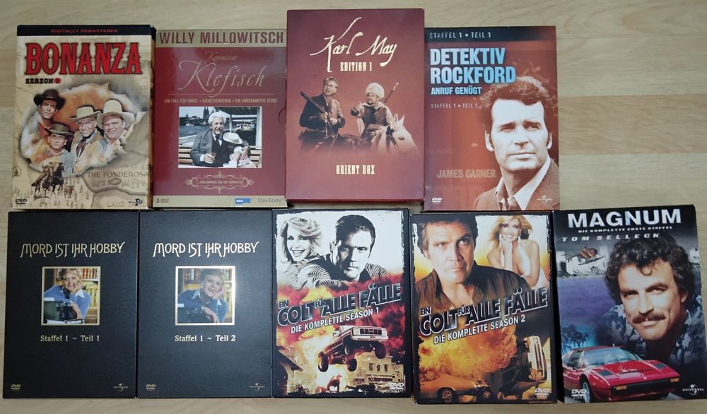 DVD Klassiker: Bonanza, Ein Colt für alle Fälle, Magnum, etc | Kaufen ...