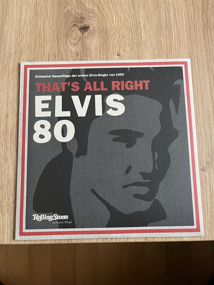 Elvis Presley Schallplatte Single "That's All Right" TOP! (Neu (gemäss ...