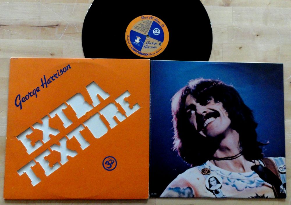 LP BEATLES GEORGE HARRISON extra texture USA 1975 (Gebraucht) in ...