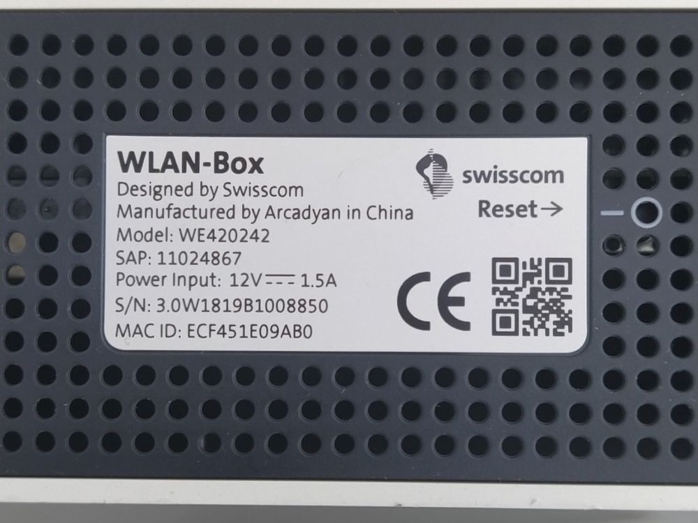 Swisscom WLAN-Box 2 | Kaufen auf Ricardo