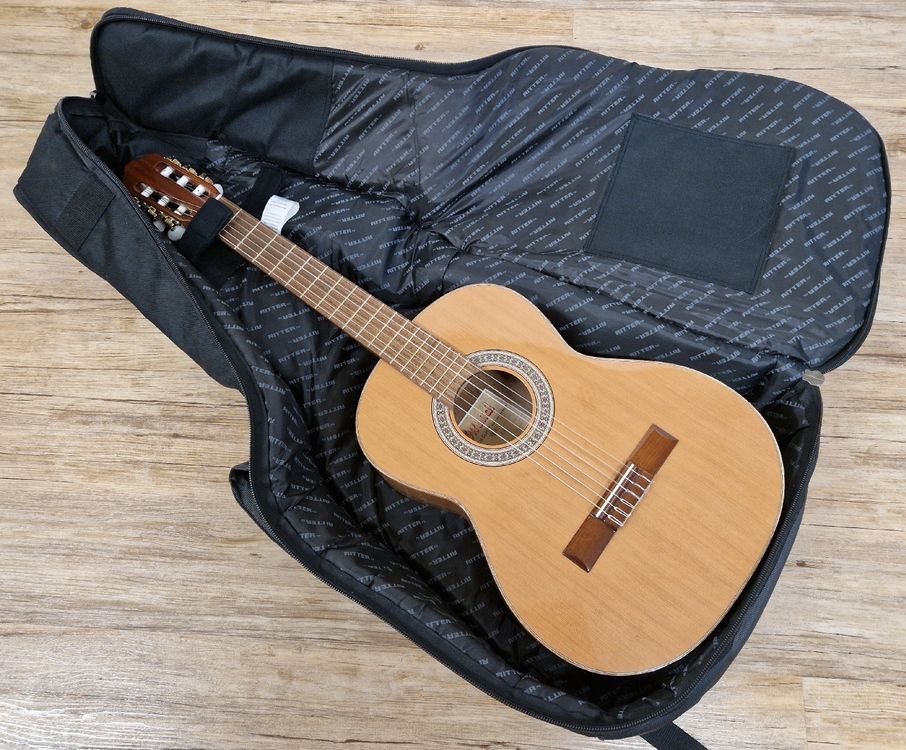 Strunal Gitarre (Kindergitarre) inkl. Tragerucksack "Ritter" (Gebraucht ...