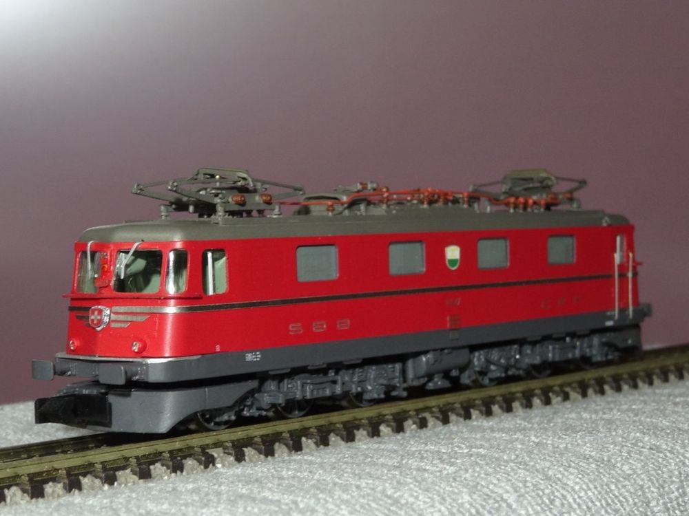 Lemaco N - 012/a, SBB - CFF, Ae 6/6 11422, Vaud rot, Vitrine | Kaufen ...