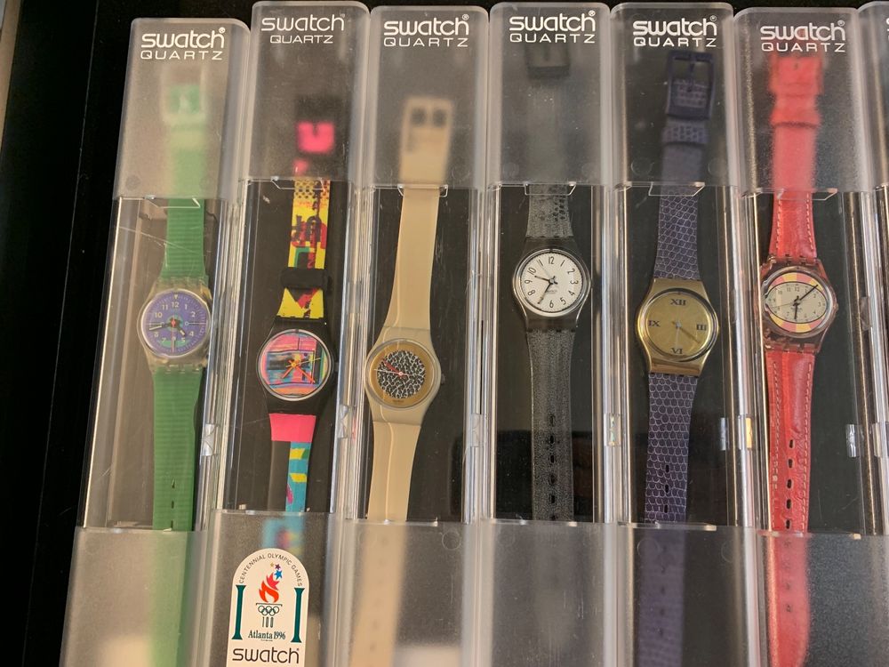 SWATCH 12 montres / 12 Uhren Alte Swatch (Defekt) in Biel/Bienne für ...