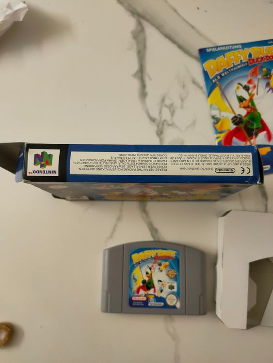 N64 Daffy Duck Mit Original Verpackung SELTEN (Gebraucht) in Oensingen für CHF 299.9 – mit ...