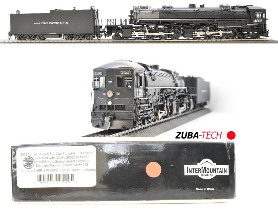 InterMountain 590215 Dampflok 4-8-8-2 SP H0 GS Digital Sound (Gebraucht ...