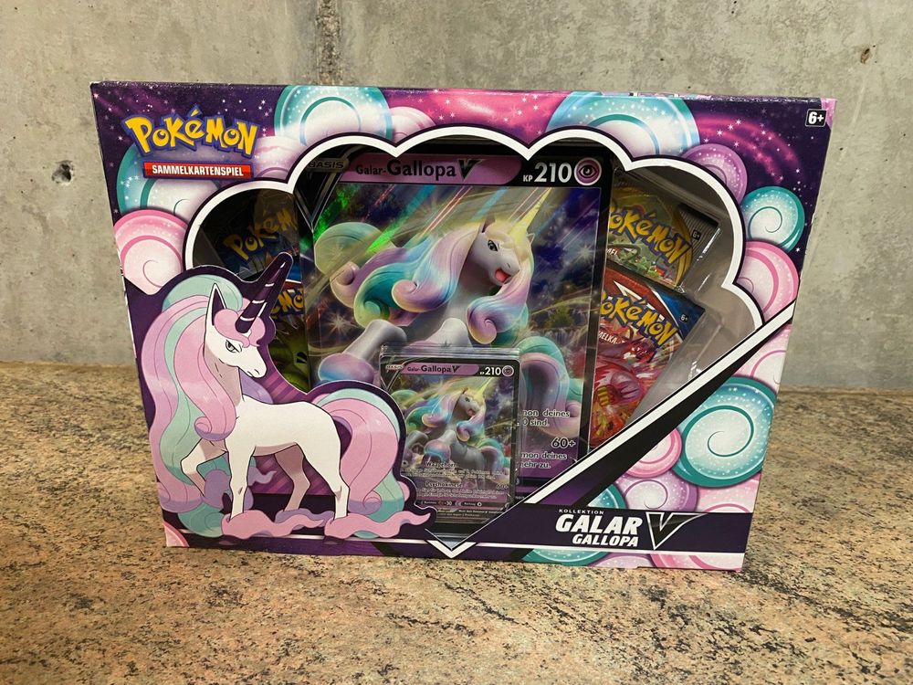 POKEMON-GALAR GALOPPA-V-KOLLEKTION-2021 (Neu und originalverpackt) in ...