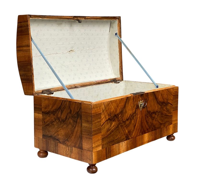 Wunderschöne kleine Barock-Schatulle ~1770 bombierter Deckel | Kaufen auf Ricardo