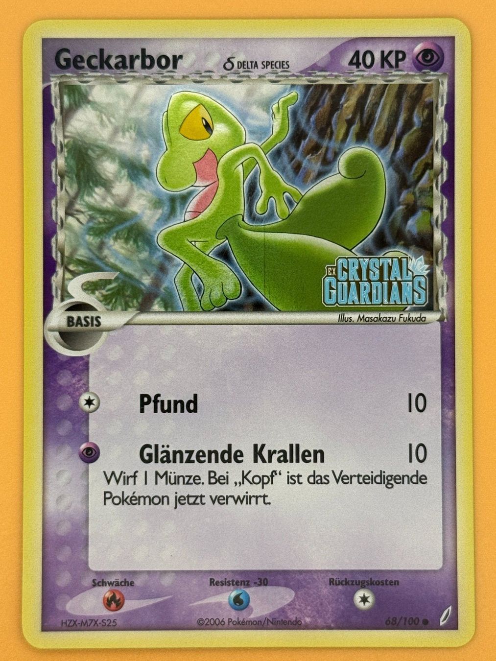 Geckarbor 68/100 Rev-Holo Pokémon EX Crystal Guardians ab 1 (Gebraucht ...