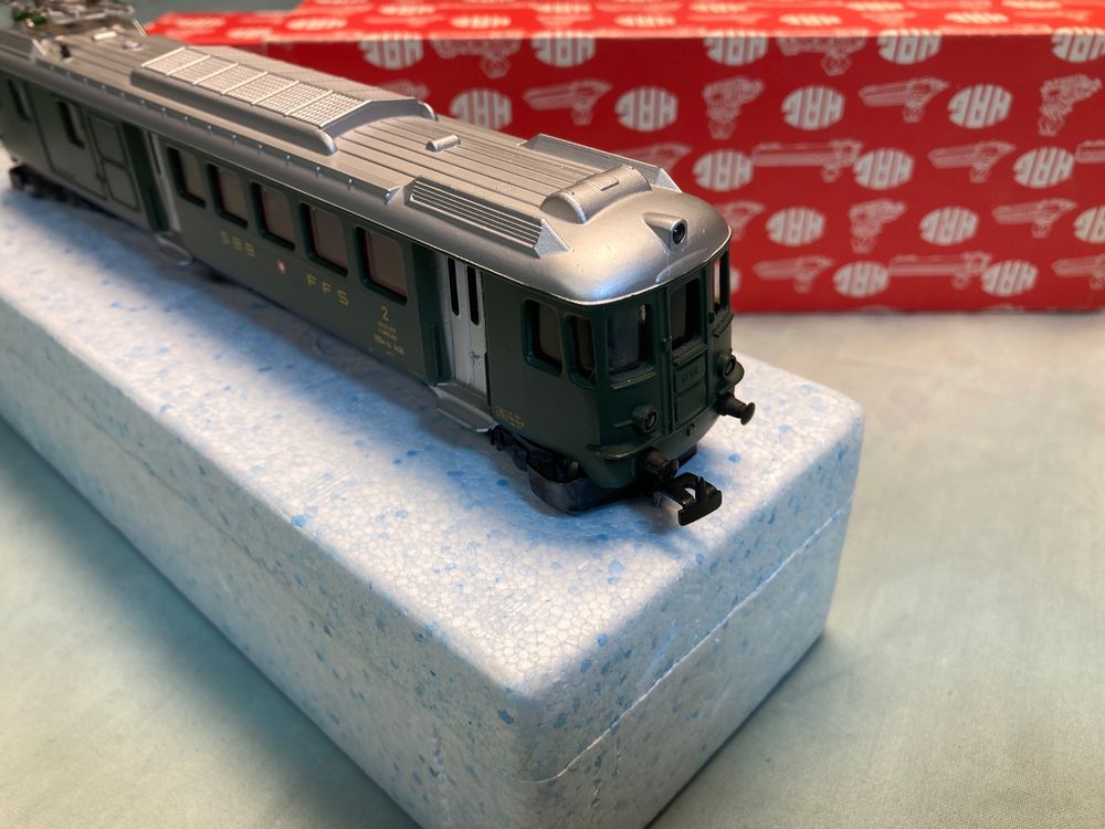 L162 HAG Triebwagen 150 Rbe 4/4 der SBB mit 2 Wagen der SOB (Gebraucht ...