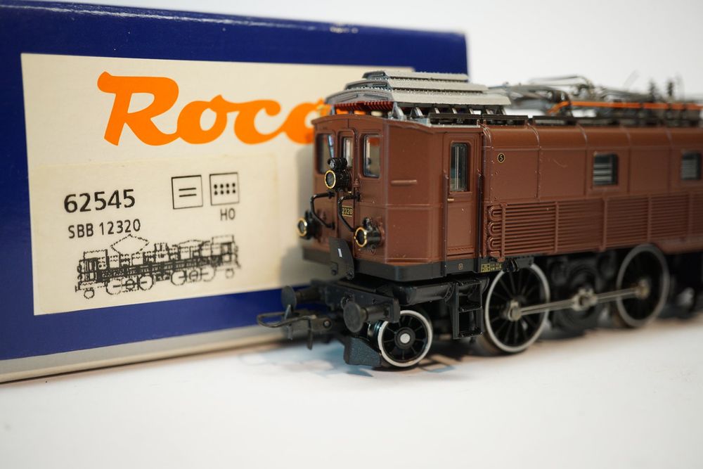 8å Roco 62545 SBB BE 4/6 E-Lok 12320 braun | Kaufen auf Ricardo