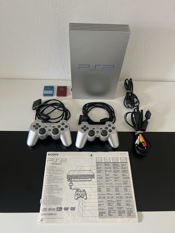 Sony PlayStation 2 Satin Silver Edition (Neu (gemäss Beschreibung)) in ...