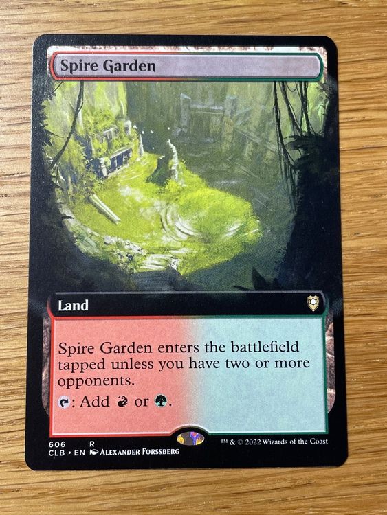 Spire Garden Variant Baldurs Gate Rare Boosterfrisch | Kaufen auf Ricardo
