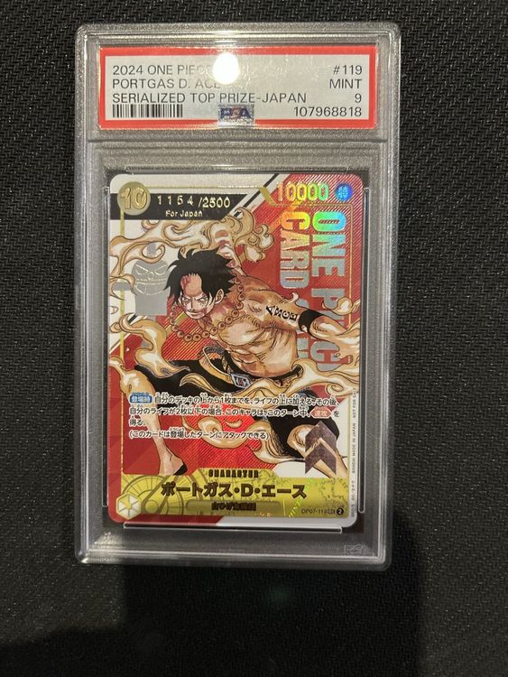 One Piece TCG Serial Top Japan Price Ace (Neu (gemäss Beschreibung)) in ...