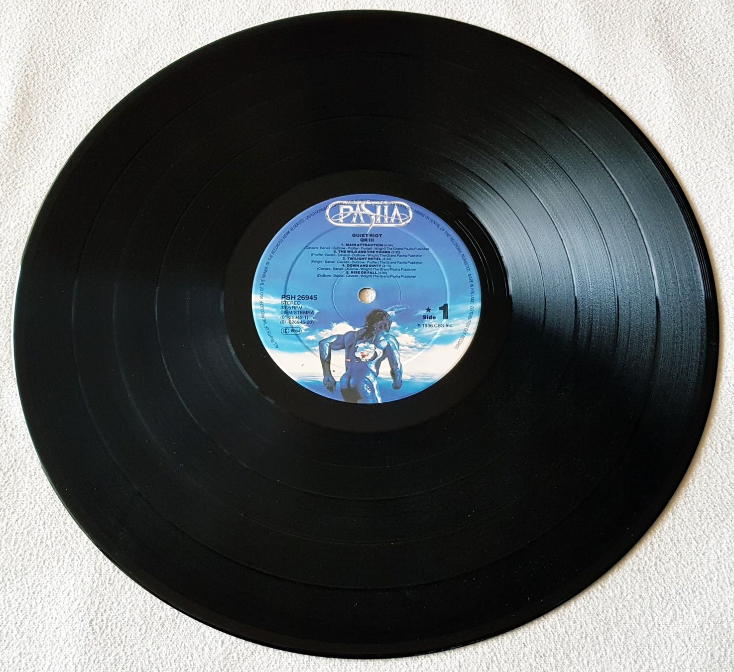 Quiet Riot – QR III - LP - 1986 - First Press - OIS (Gebraucht) in ...