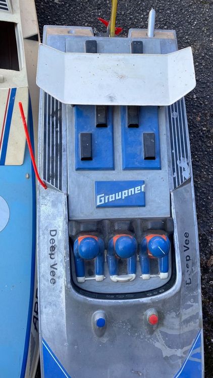 Graupner Arrow / Key Biscane Verbrenner und Elektro Rennboot (Gebraucht ...