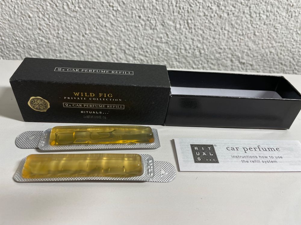 Rituals Private Collection Refill Wild Fig Car Perfume 2x3 g (Neu und ...