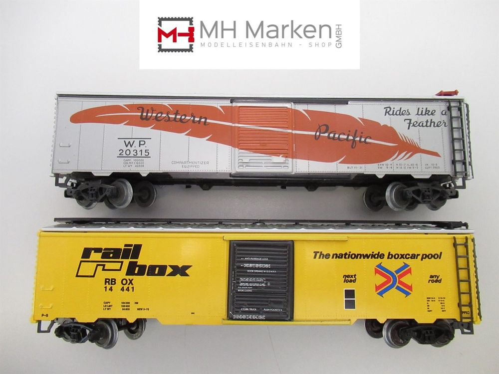 Märklin 4571 + 4773 US Box Car AC H0 (Gebraucht) in Basel für CHF 40 ...