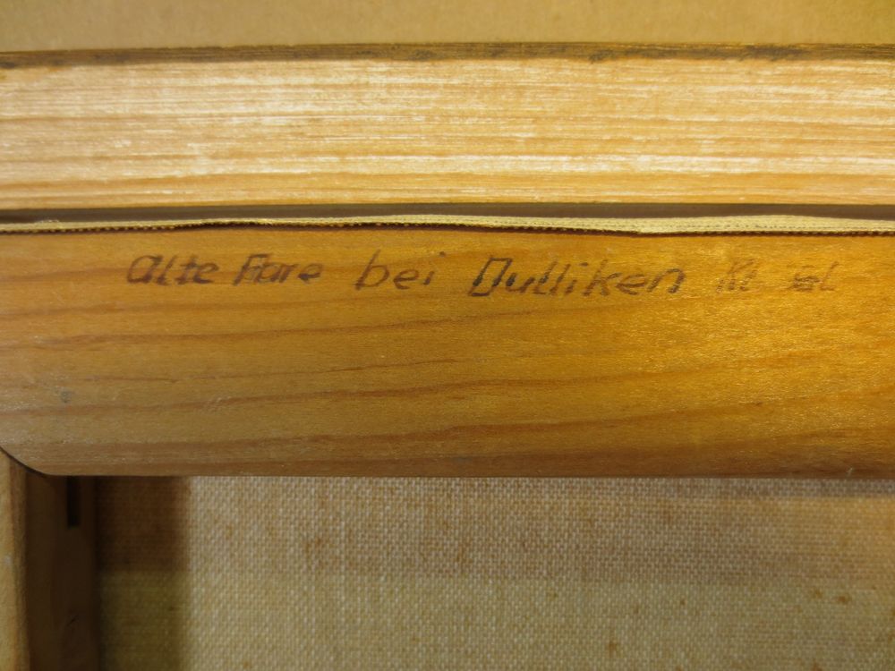 Ölgemälde Paul Wyss, Kappel b. Olten | Kaufen auf Ricardo