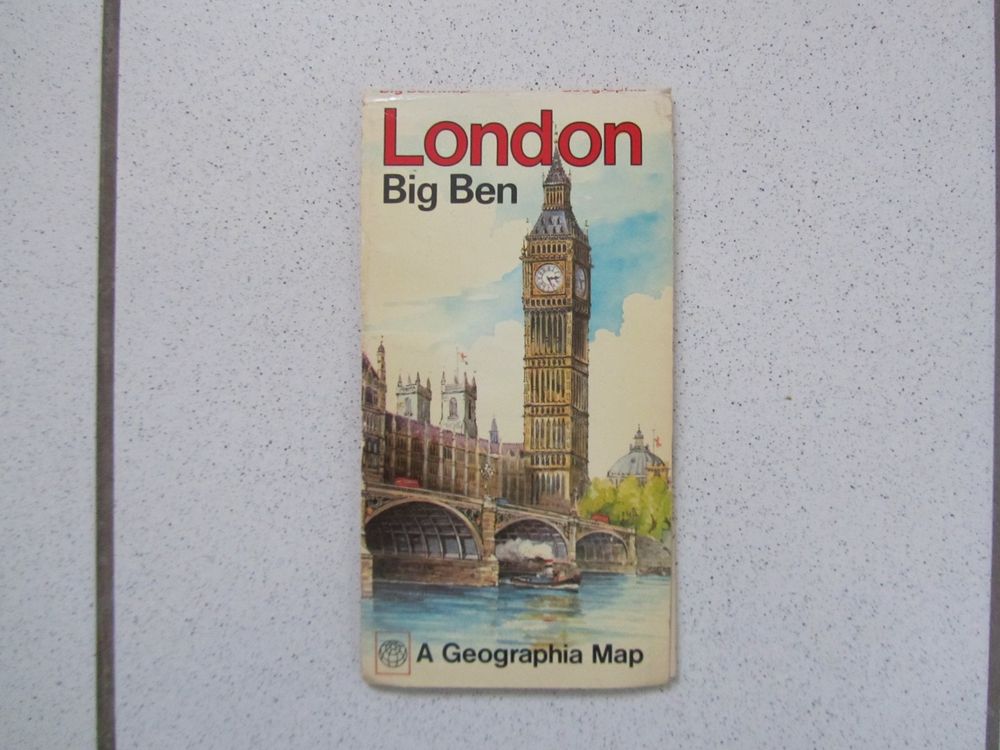 Landkarte, Stadtplan London, von 1975 | Kaufen auf Ricardo