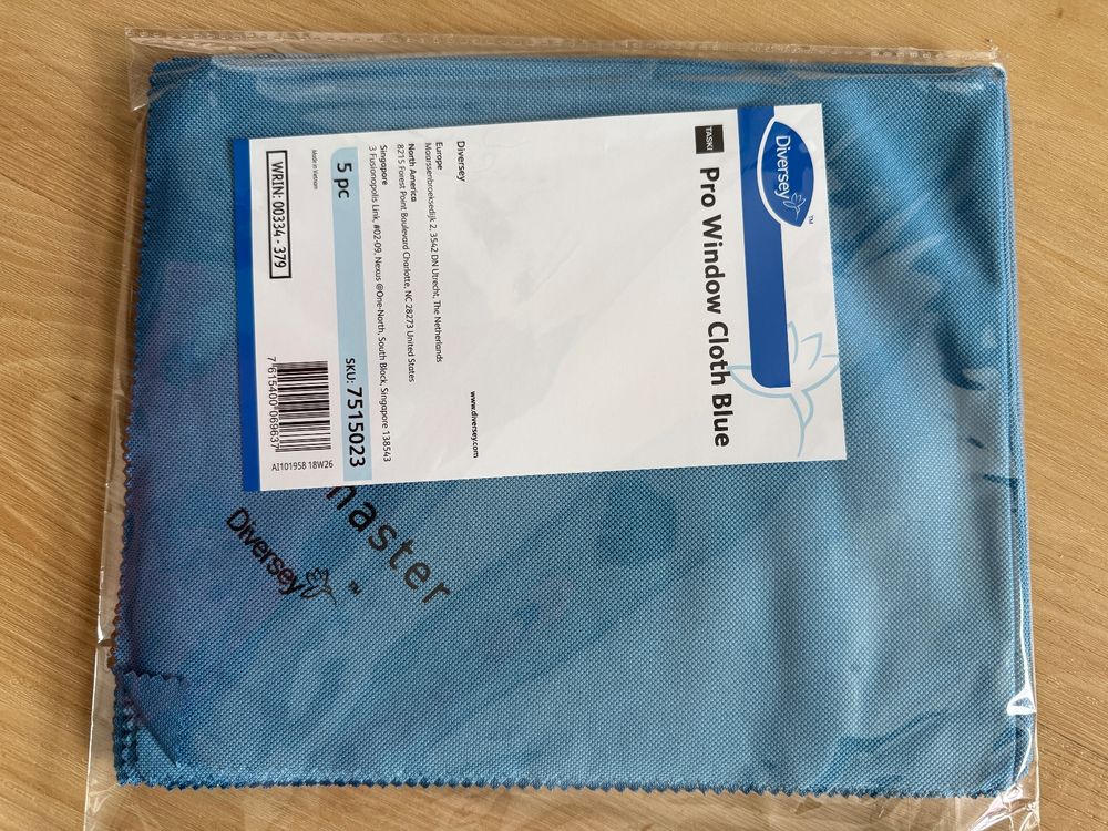 TASKI Jonmaster Oberflächentuch Pro Window 5 Stk. 40 x 50cm (Neu und ...