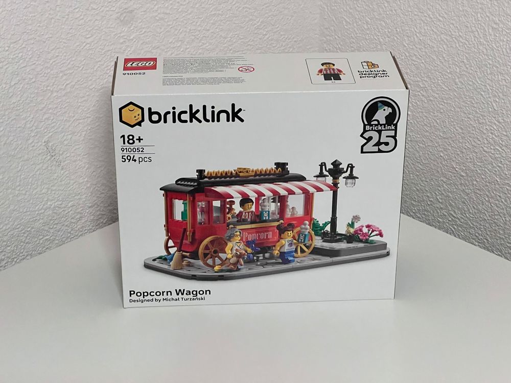 Lego Bricklink 910052 | Popcorn Wagon | Neu & OVP (Neu und ...