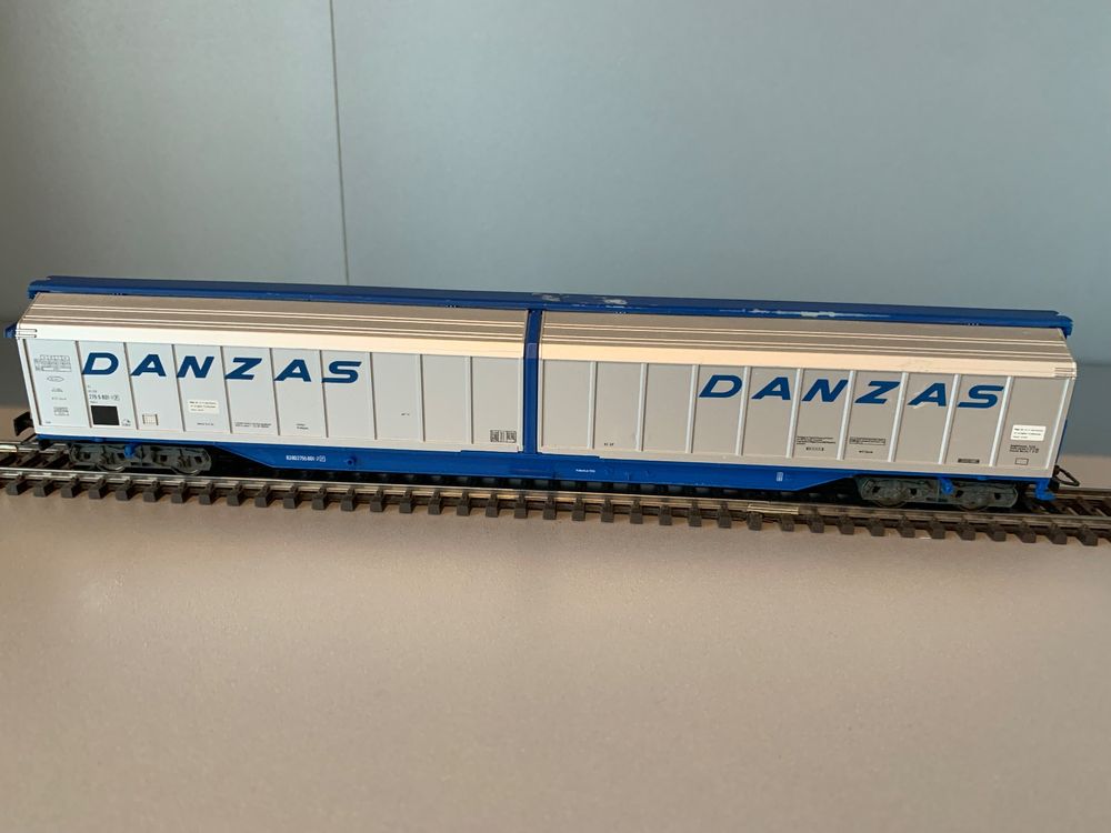 Jouef HO 6733 - DB Schiebewandwagen DANZAS - ohne OVP (Gebraucht) in ...
