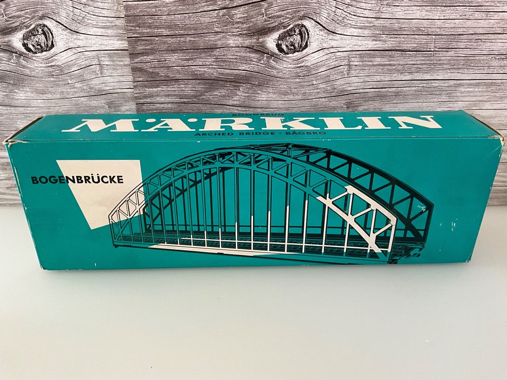 Modelleisenbahn Bogenbrücke Brücke Märklin Spur H0 7163 | Kaufen auf ...