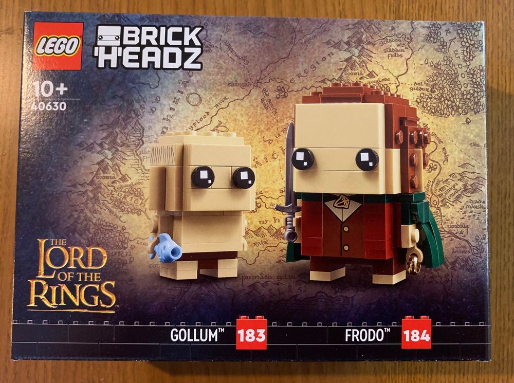 LEGO® Herr der Ringe BrickHeadz™ Frodo™ und Gollum™ (#40630) | Kaufen ...