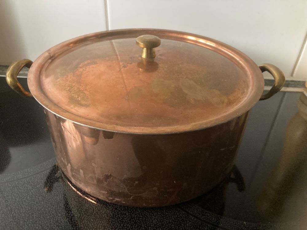 Massive Kupfer - Pfanne mit Deckel SPRING culinox (Gebraucht) in Zürich ...