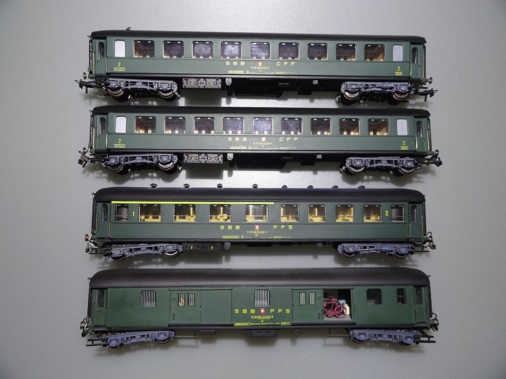 Metropolitan 4 X RIC Wagen SBB DC | Kaufen auf Ricardo