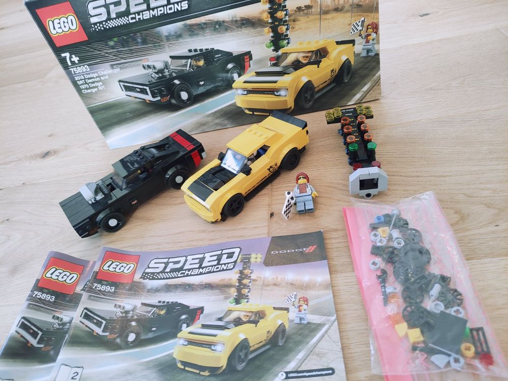 Lego Speed Champions Set 75893 Dodge Challenger & Charger | Kaufen auf ...
