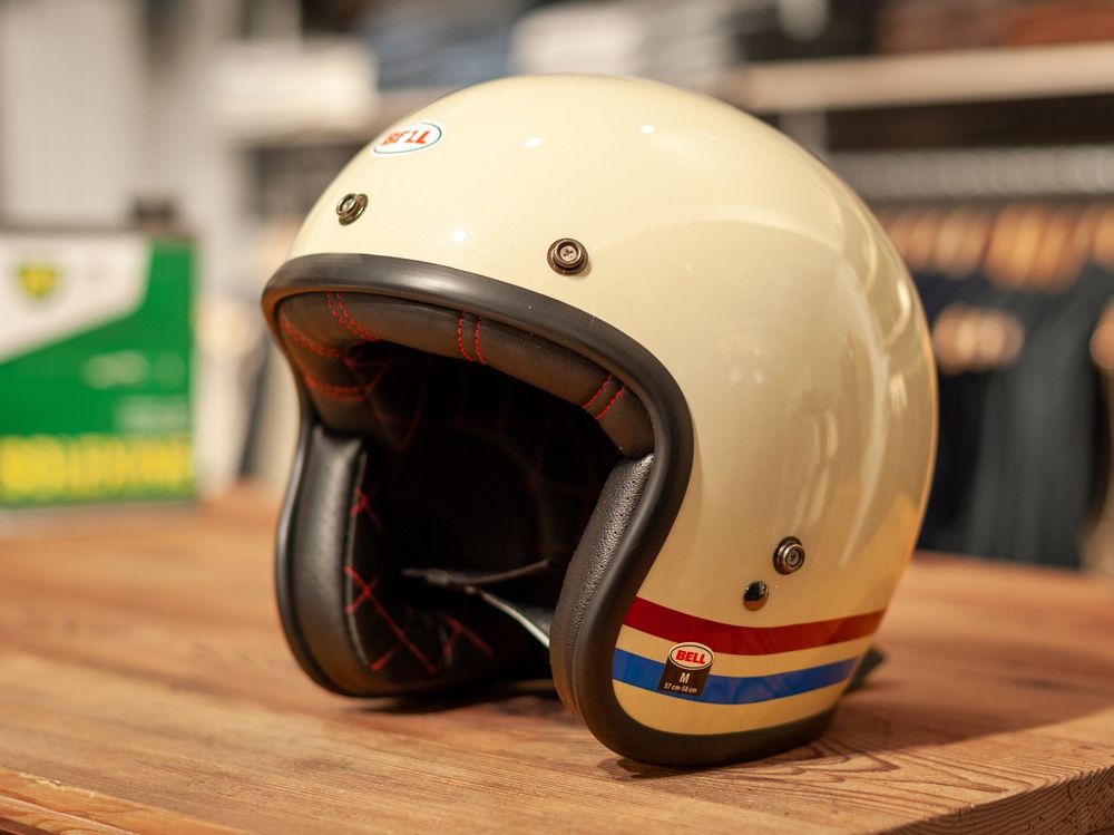 Bell Custom 500 Stripes Pearl White (Neu und originalverpackt) in für ...