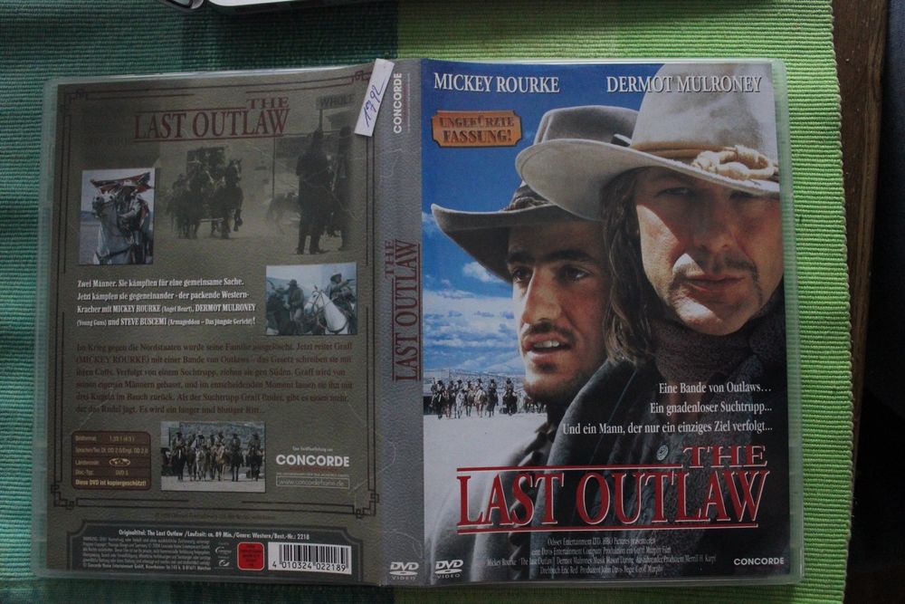 The Last Outlaw (Dvd) Von Mickey Rourke DVD ( 1792) | Kaufen auf Ricardo