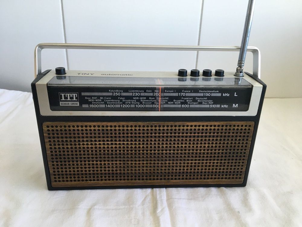 Vintage 60/70er Jahre Transistor Radio | Kaufen auf Ricardo