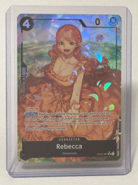 Rebecca OP05-091 V.2 – One Piece TCG – NM (Gebraucht) in Oberentfelden ...