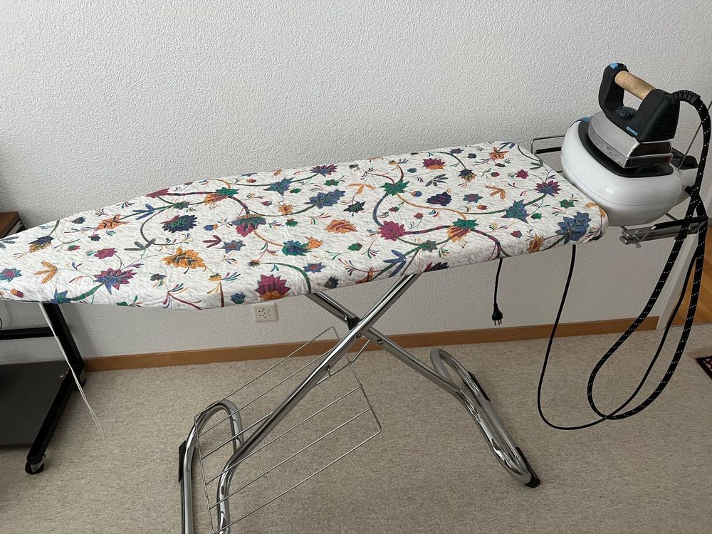 Kenwood 801A Profi Bügeleisen Bügelbrett & Neubezug NP 667.- (Gebraucht ...