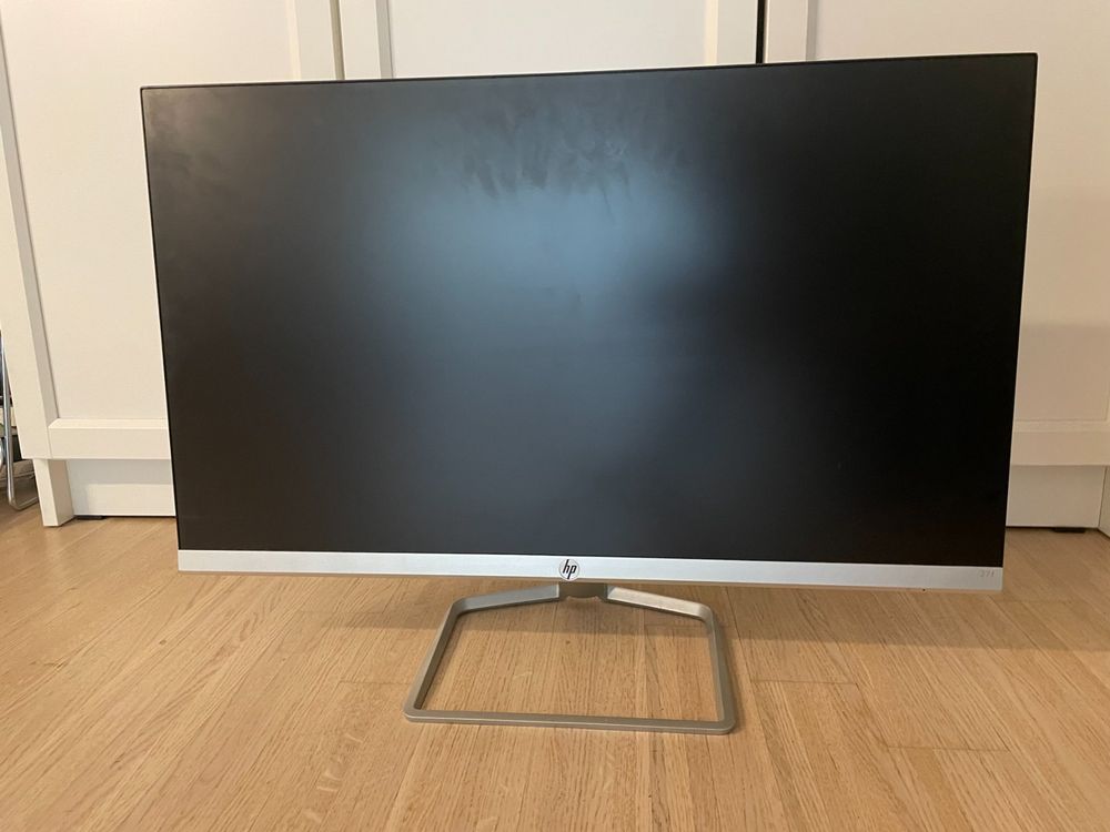 Computermonitor HP 24fh (23.8", Full-HD, 75 Hz, Schwarz/Silb (Gebraucht ...