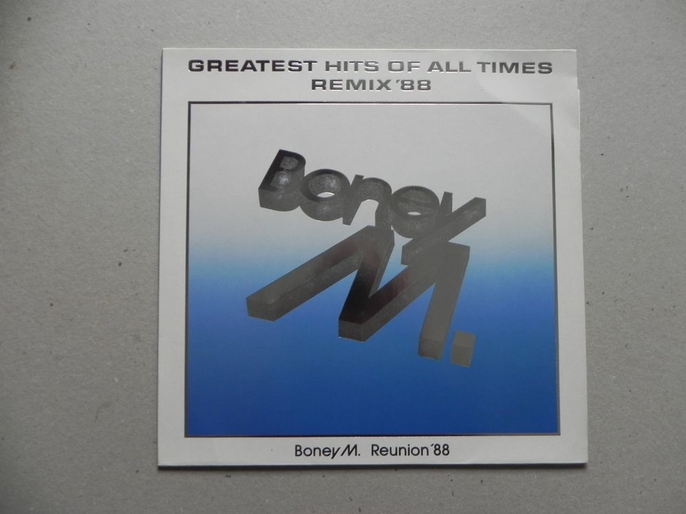 LP Boney M. Musik Pop 1988 Greatest Hits of all Time Remix (Gebraucht ...
