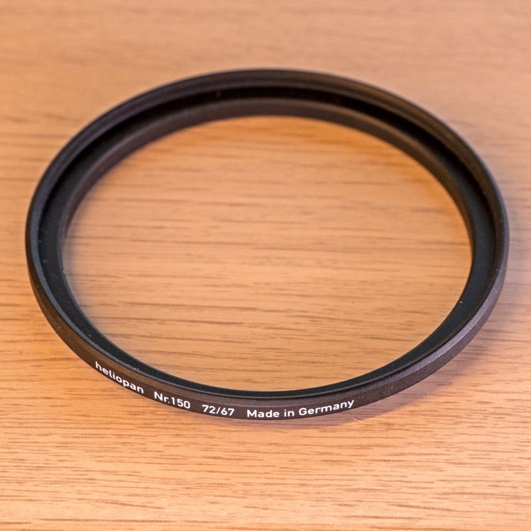 Step-up Ring (Filteradapter) 72 -67mm | Kaufen auf Ricardo