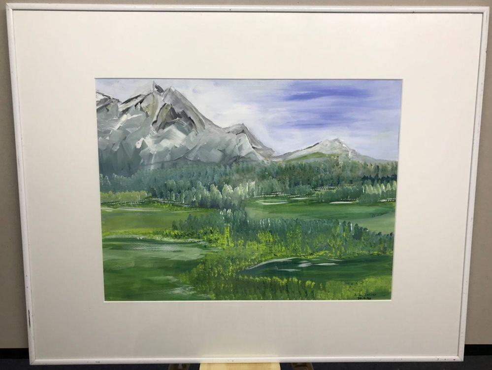 Erika Joller - Pilatus (Aquarell, signiert) | Kaufen auf Ricardo