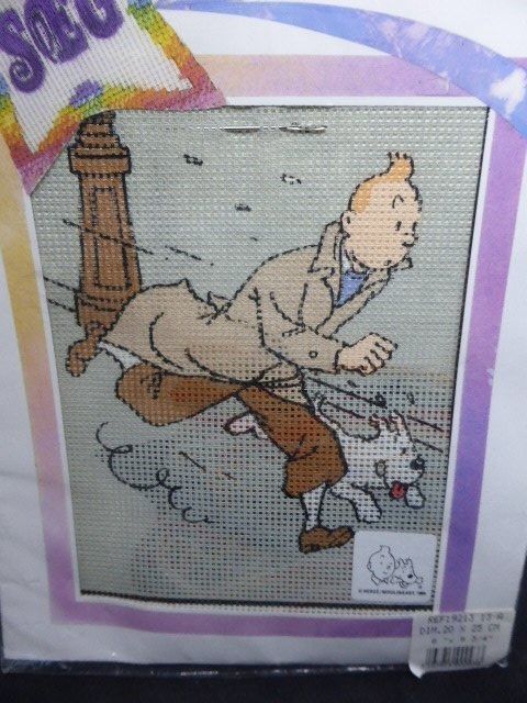 Kit Tintin image à broder 20 x 25 cm | Kaufen auf Ricardo