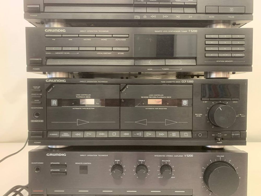 Grundig HiFi Stereo Anlage V5200 T5200 CCF5300 CD5200 L 4257 (Gebraucht ...