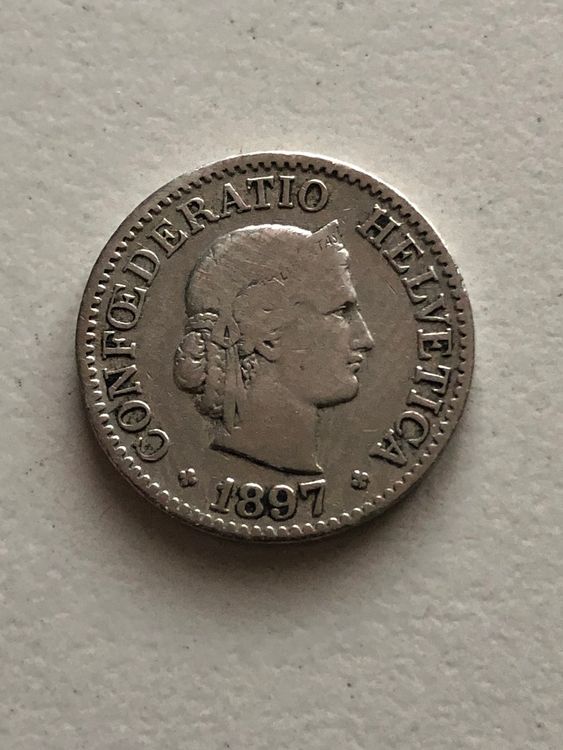 10 Rp. 1897 (Gebraucht) in Schötz für CHF 2 – mit Lieferung auf Ricardo kaufen