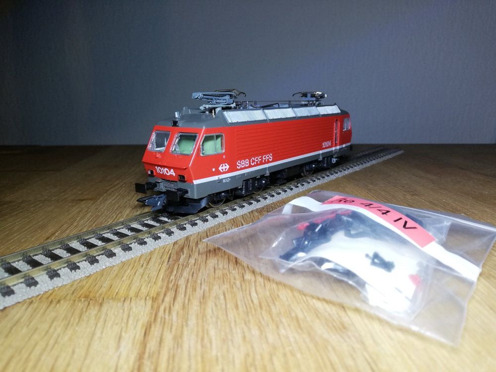 Roco SBB Re 4/4 IV 10104 H0 1:87 DC (Gebraucht) in Olten für CHF 52 – mit Lieferung auf Ricardo ...