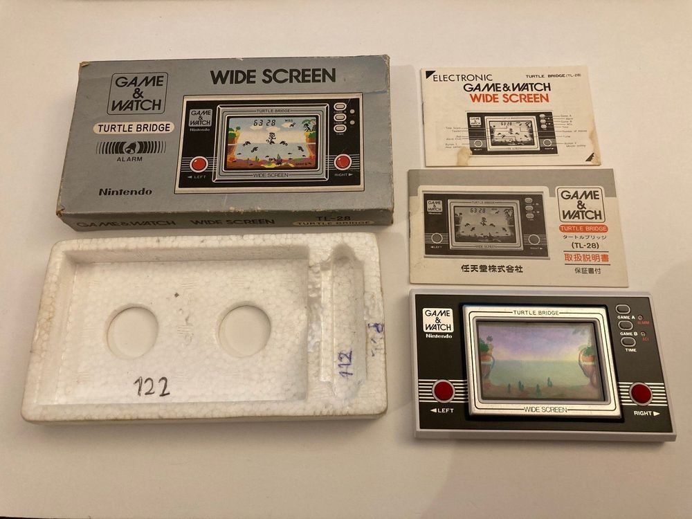 Nintendo Game & Watch (G&W) Konsole - Turtle Bridge [TL-28] (Gebraucht ...
