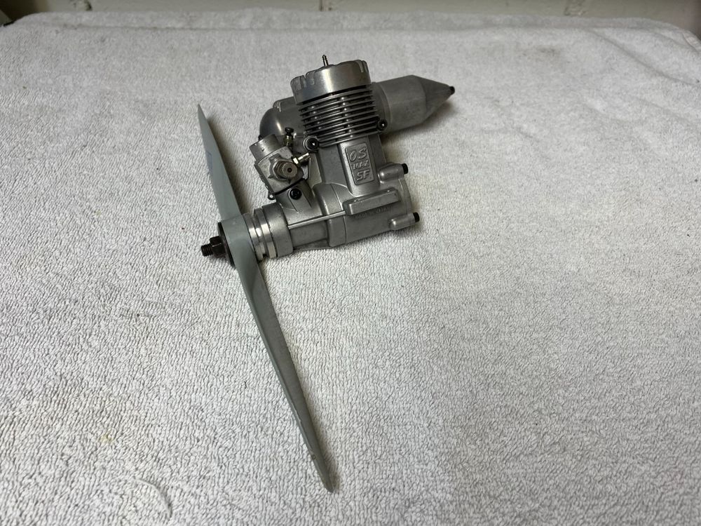 OS Max SF 46 Modellflug Motor RC mit Schalldämpfer | Kaufen auf Ricardo