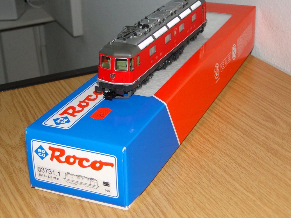 Roco 63731.1 SBB Re 6/6 H0 GL Digital (Gebraucht) in Immensee für CHF ...