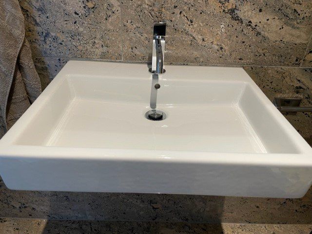 Lavabo inkl. Armatur Edelstahl von Gessi Design | Kaufen auf Ricardo