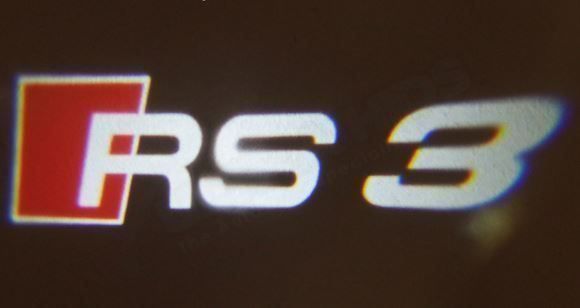 TÜR LED PROJEKTOR - AUDI RS3 LOGO | Kaufen auf Ricardo