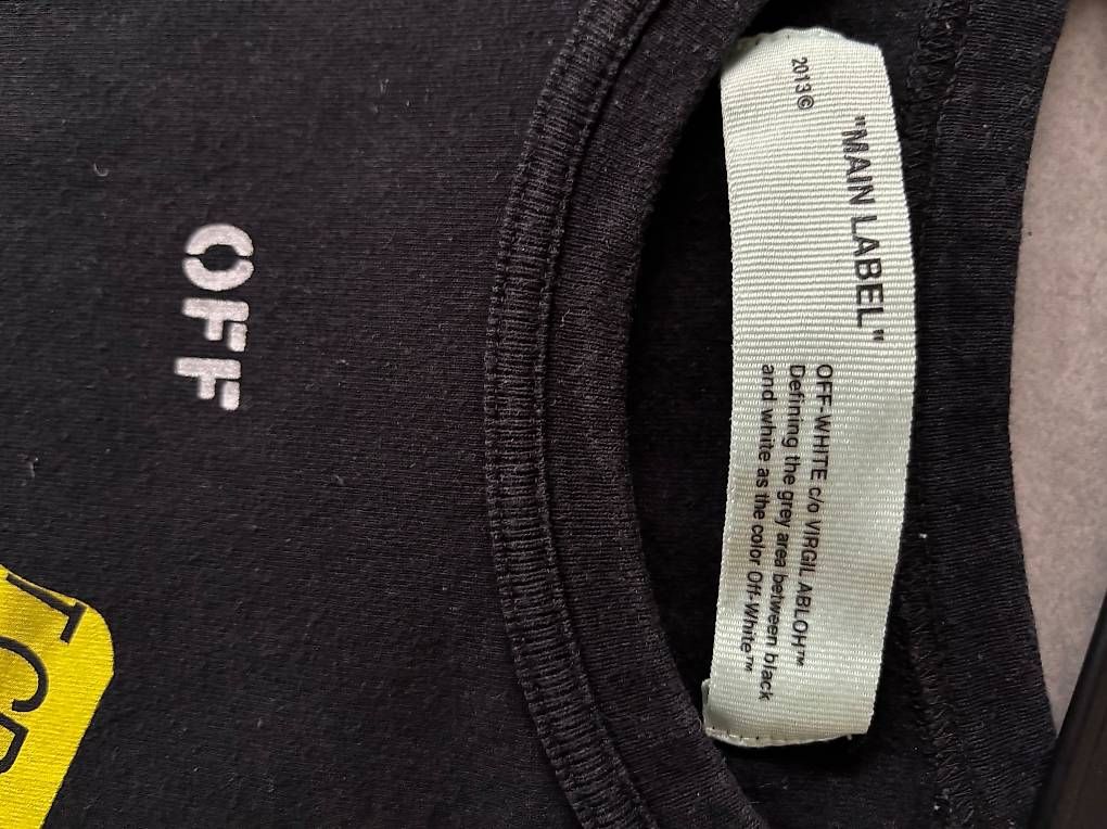 T-shirt Off White noir T M (D'occasion) à Confignon pour CHF 80 ...